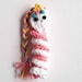 UNICORN Worry Worm CROCHET PATTERN, Crochet Toy Pattern, Fun Crochet ...