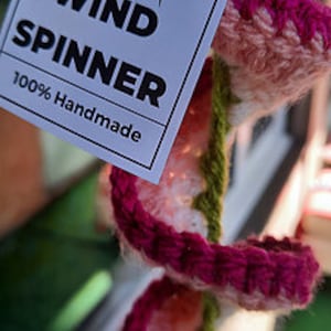 Spring Wind Spinner - Easy CROCHET PATTERN for Garden & Patio Decor ...