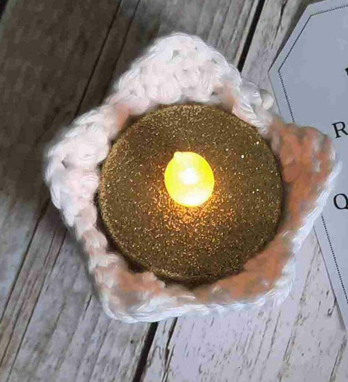 3 Festive Tea-light Cozy Crochet Patterns | Tea Light Holder Crochet ...