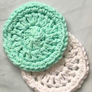 Face Scrubbies Crochet PATTERN, PDF Crochet Pattern Face Pads, Eco ...