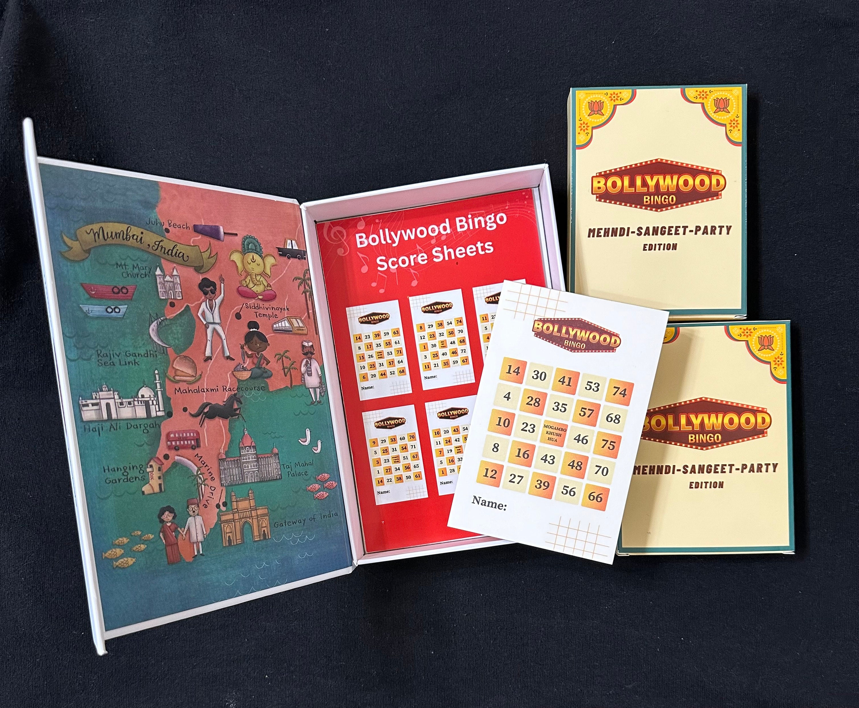 Bollywood Bingo: MEHNDI SANGEET PARTY Edition - Etsy