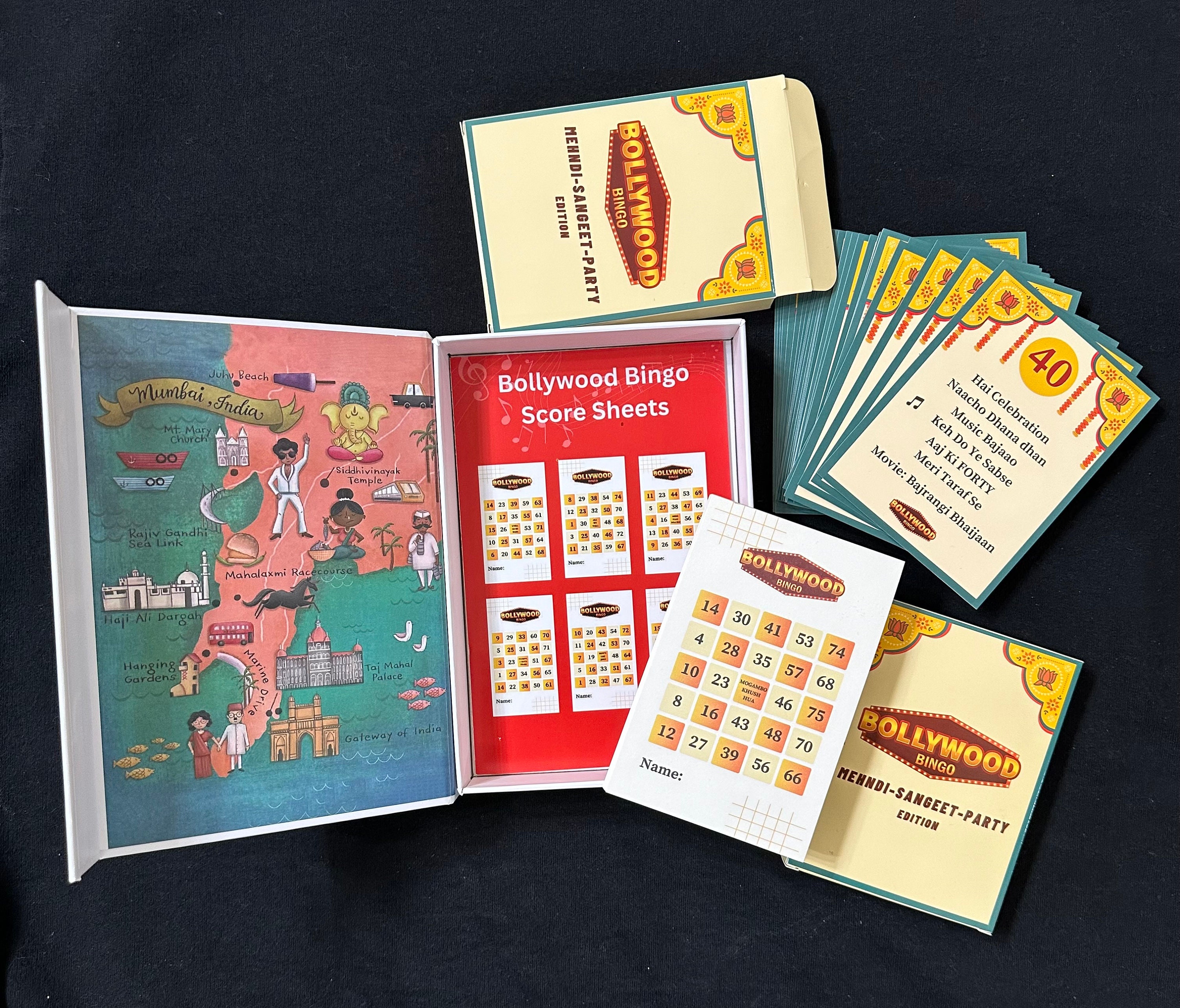 Bollywood Bingo: MEHNDI SANGEET PARTY Edition - Etsy