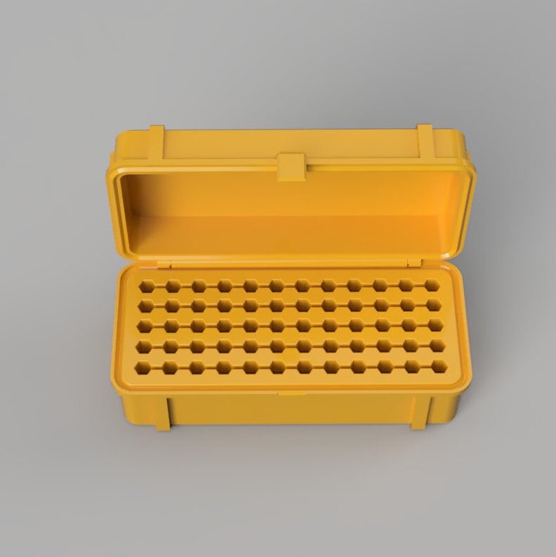 Rugged (60) 2in Hex Bit Box | Bit Organizer | Compact Tool Storage - Etsy