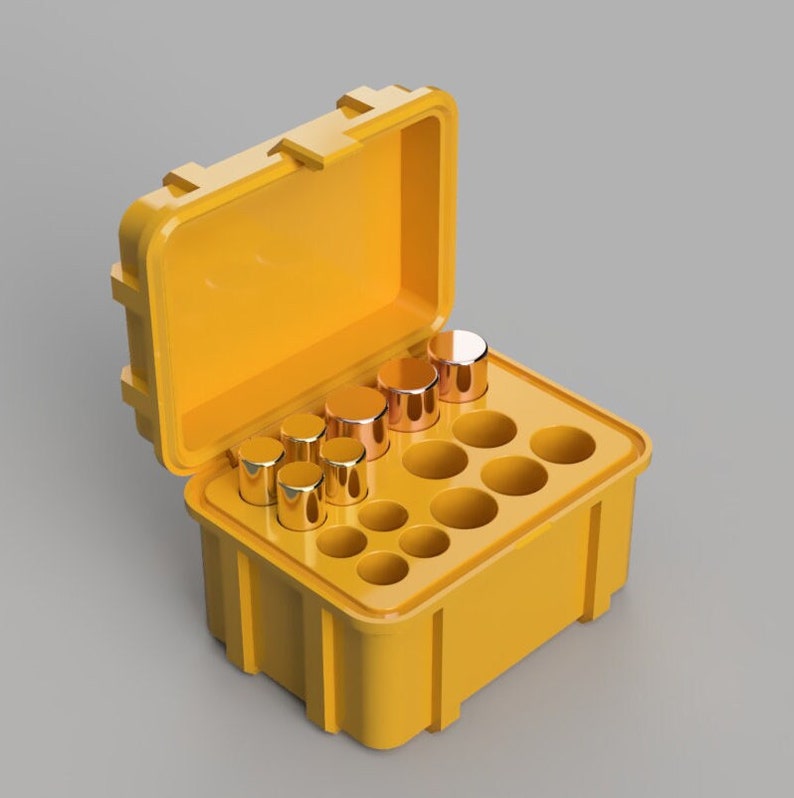 Rugged 8 AA & 8 AAA Battery Holder Battery Caddy - Etsy