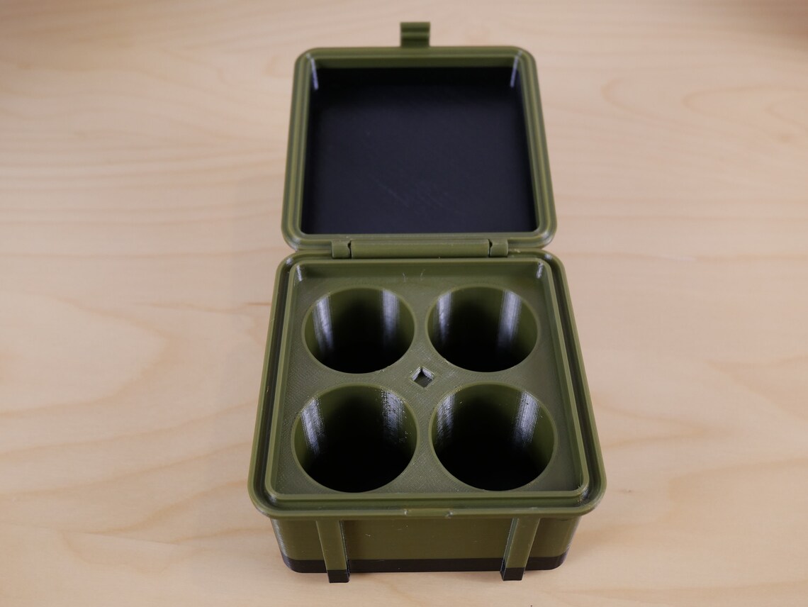 Rugged D Cell Battery Box | Battery Holder | Compact Storage Case - Etsy