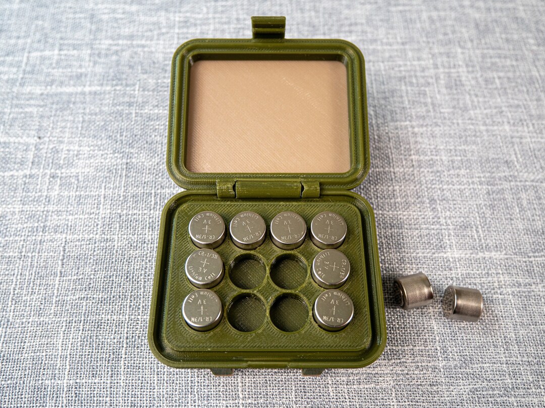 Rugged CR1/3N - CR11108 Battery Box | Battery Holder | Compact Storage ...