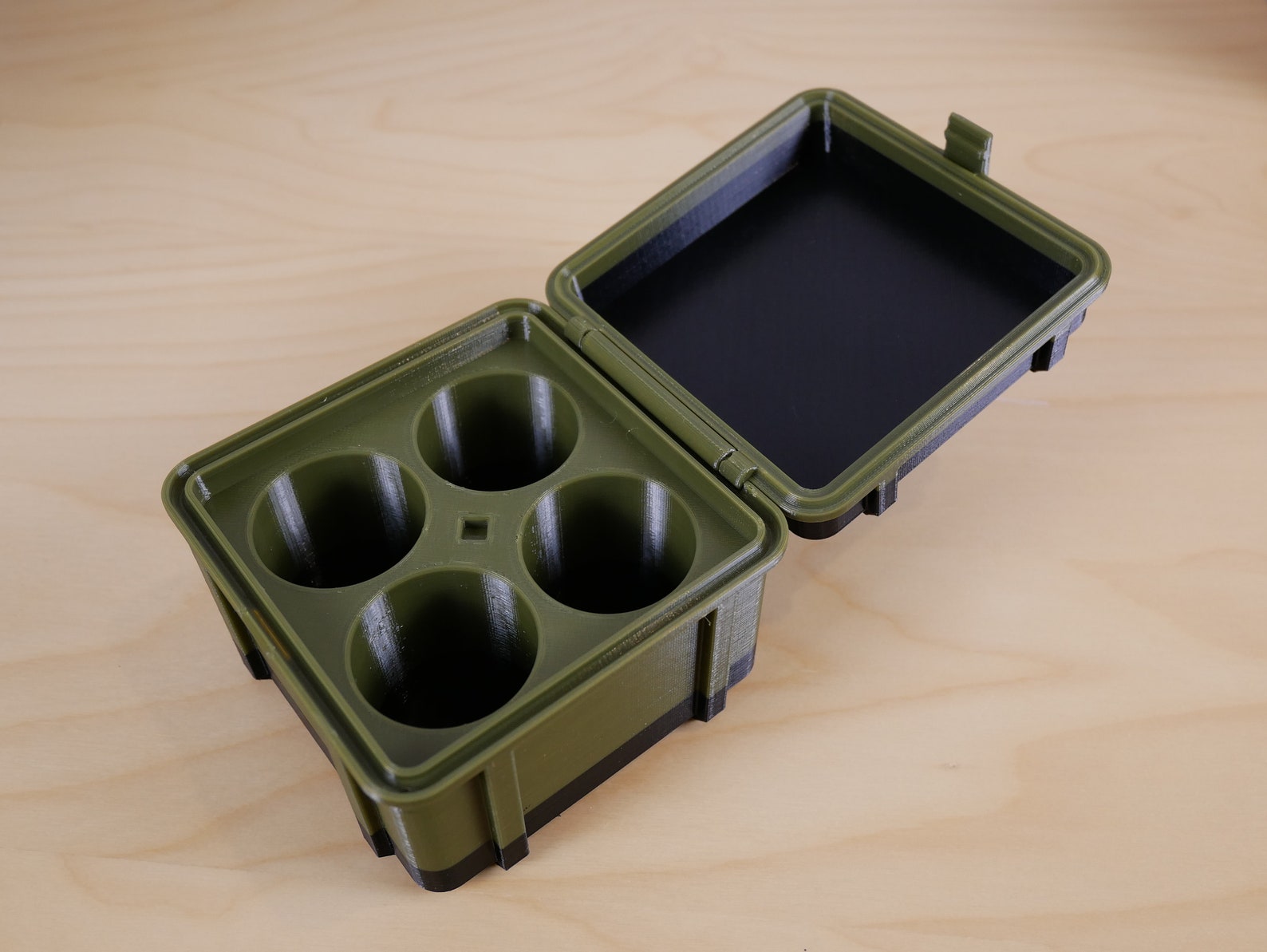 Rugged D Cell Battery Box | Battery Holder | Compact Storage Case - Etsy