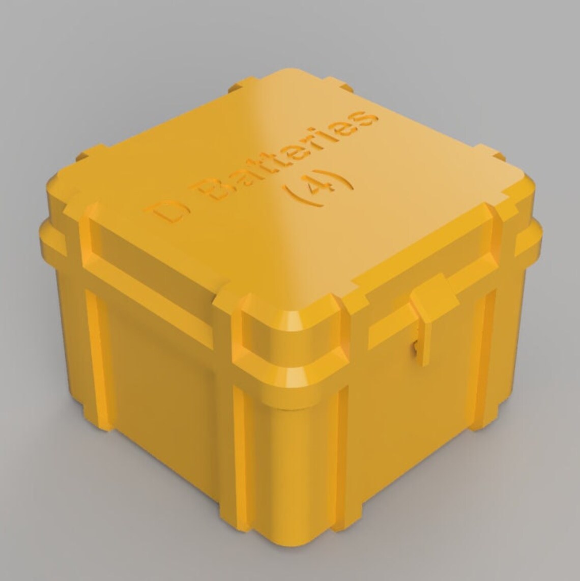 Rugged D Cell Battery Box | Battery Holder | Compact Storage Case - Etsy