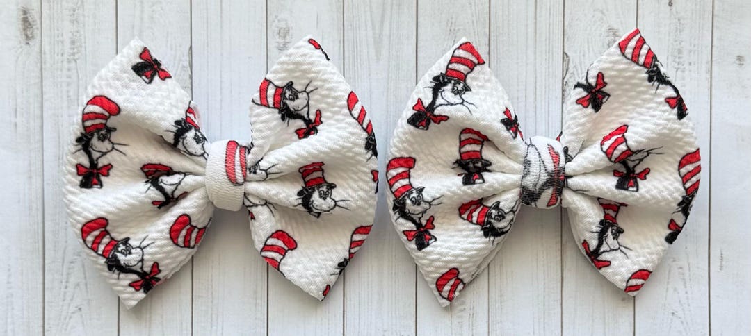 Cat in the Hat, Hat Guy, Cat Hat, Thing 1, Thing 2, Big Bows, Classic ...