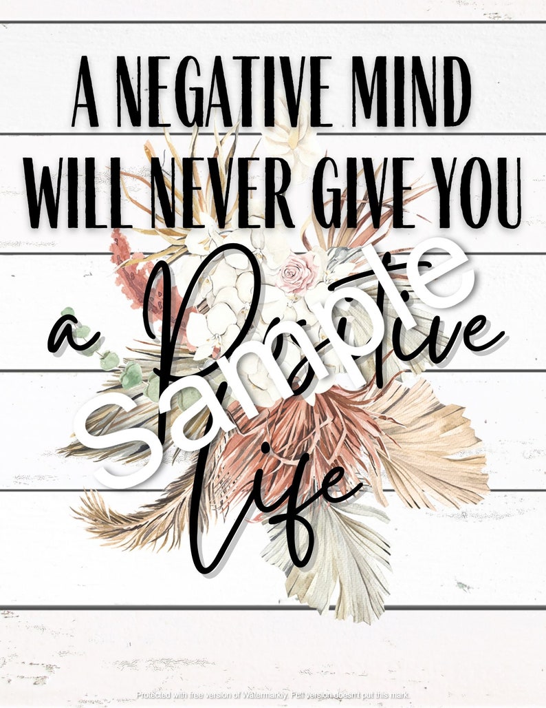 DIGITAL FILE Set of 8 Boho Floral Farmhouse Classroom Printable Posters ...