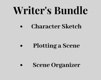 Character Sketch Template - Etsy