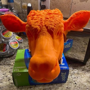 Cow Head Wall Sculpture & Decor | Cow Head Wall Art | Rustic Wall Decor ...