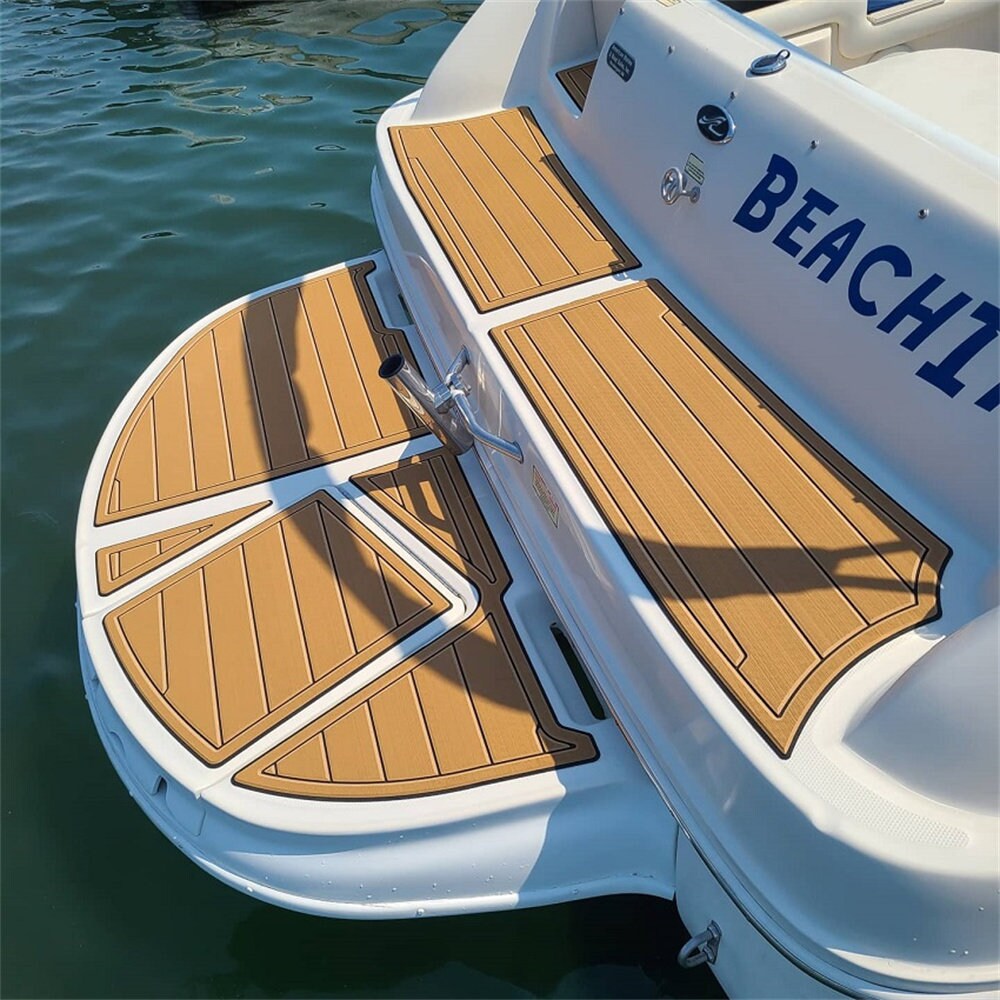 Sea Ray 310 Sundancer Swim Platform Pad Boat EVA Foam Faux Teak Deck ...