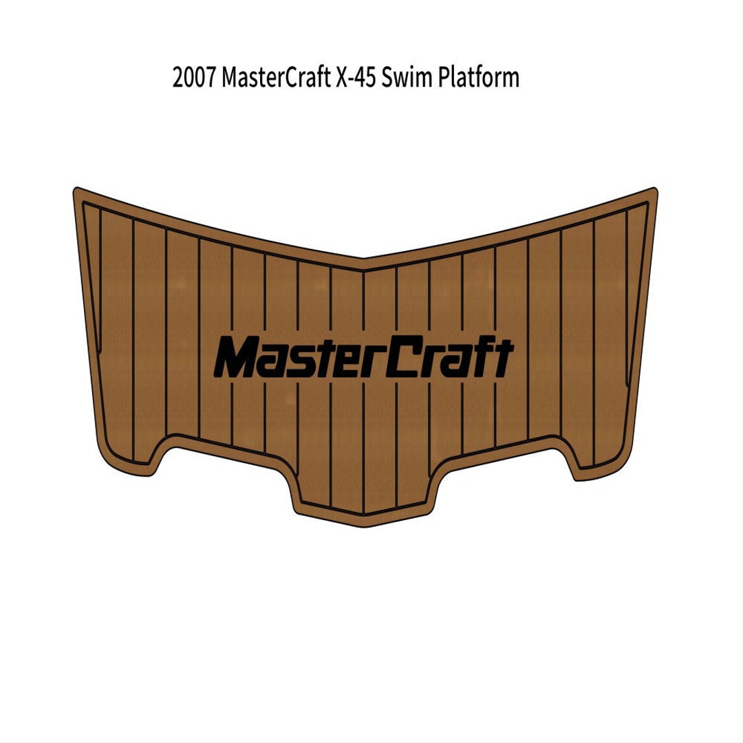 2007 Mastercraft X-45 Swim Platform Pad Boat EVA Foam Faux Teak Deck ...