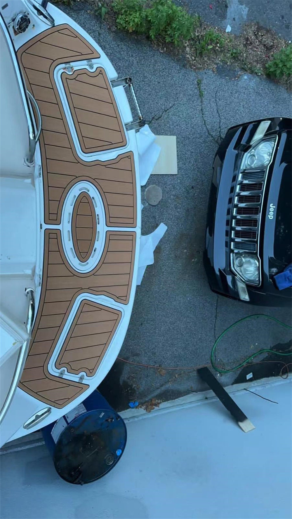 Chaparral 256 SSI Swim Step Platform Transom Boat EVA Foam Teak Deck ...
