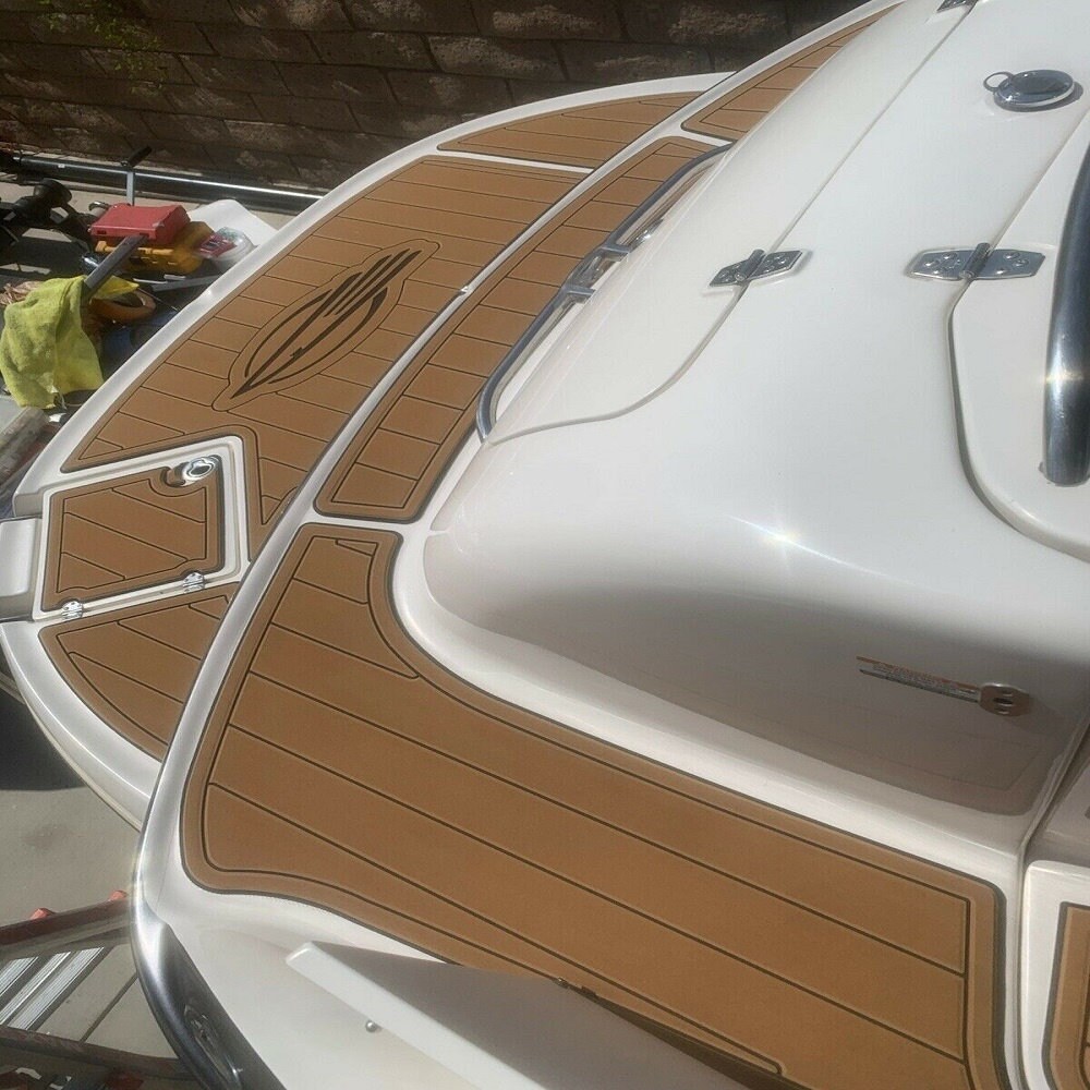 2007 Chaparral 276 SSX Swim Step Platform Transom Boat EVA Foam Teak ...