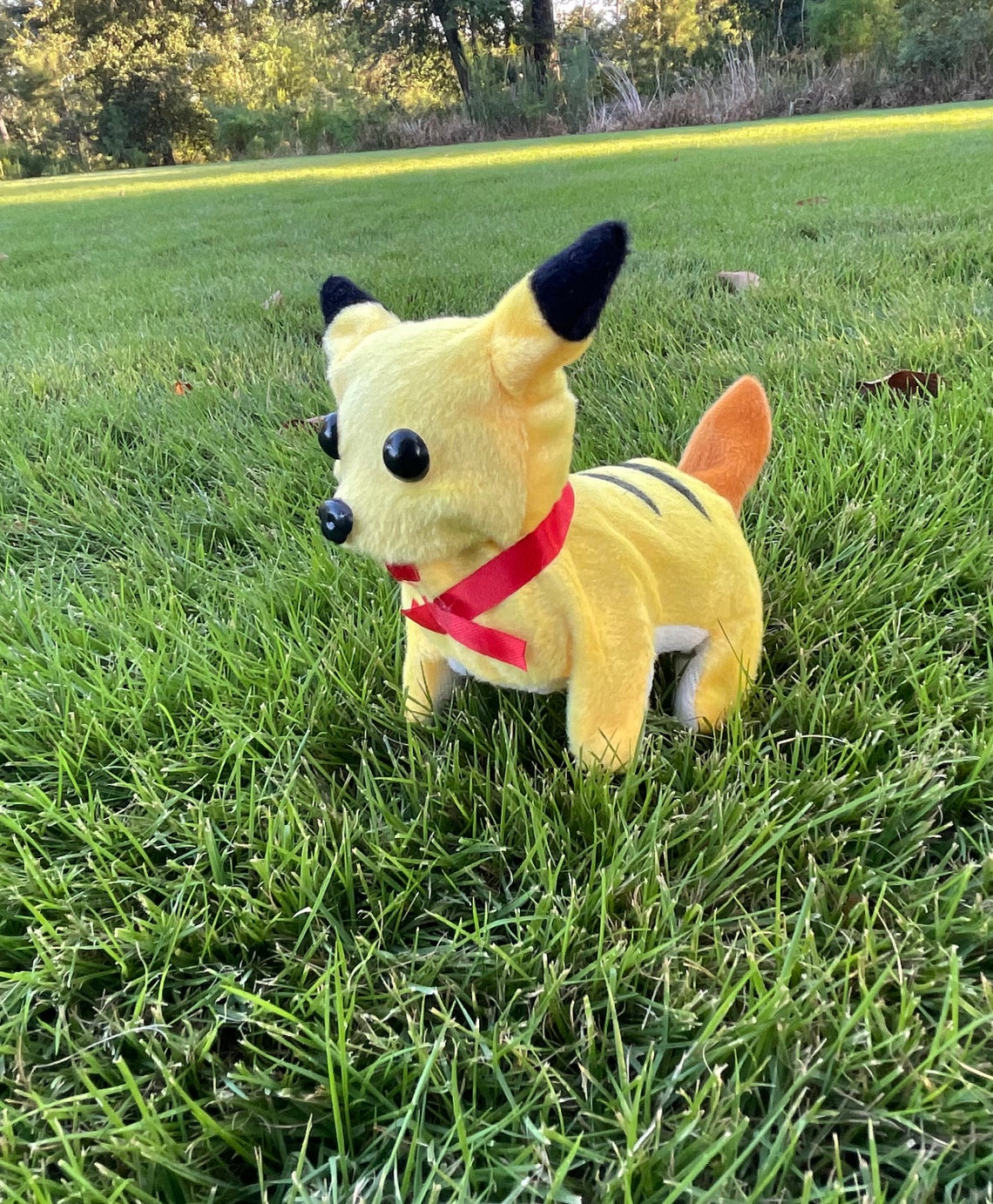 Pikachu Pokemon Dog, Toys, Kids Toys, Dog Toys, Pet Toys, Barking ...