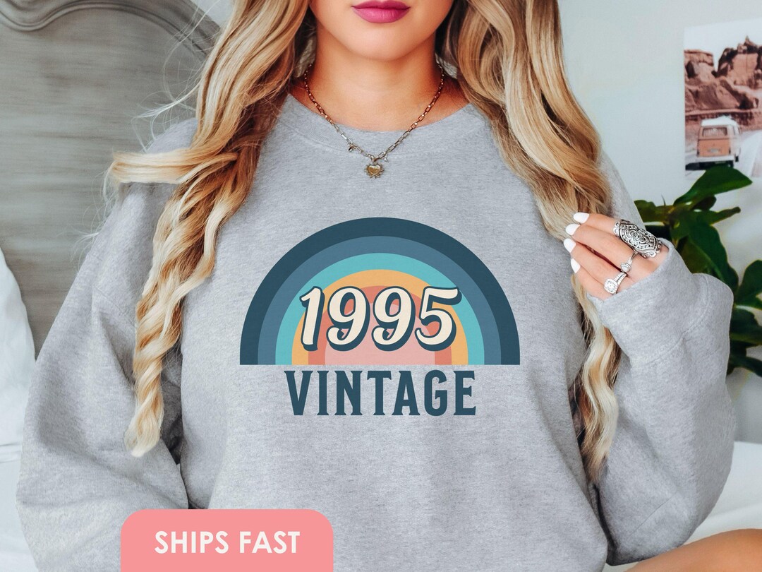 30th Birthday Gifts for Women 1995 Sweatshirt Turning 30 Gift for Mom ...