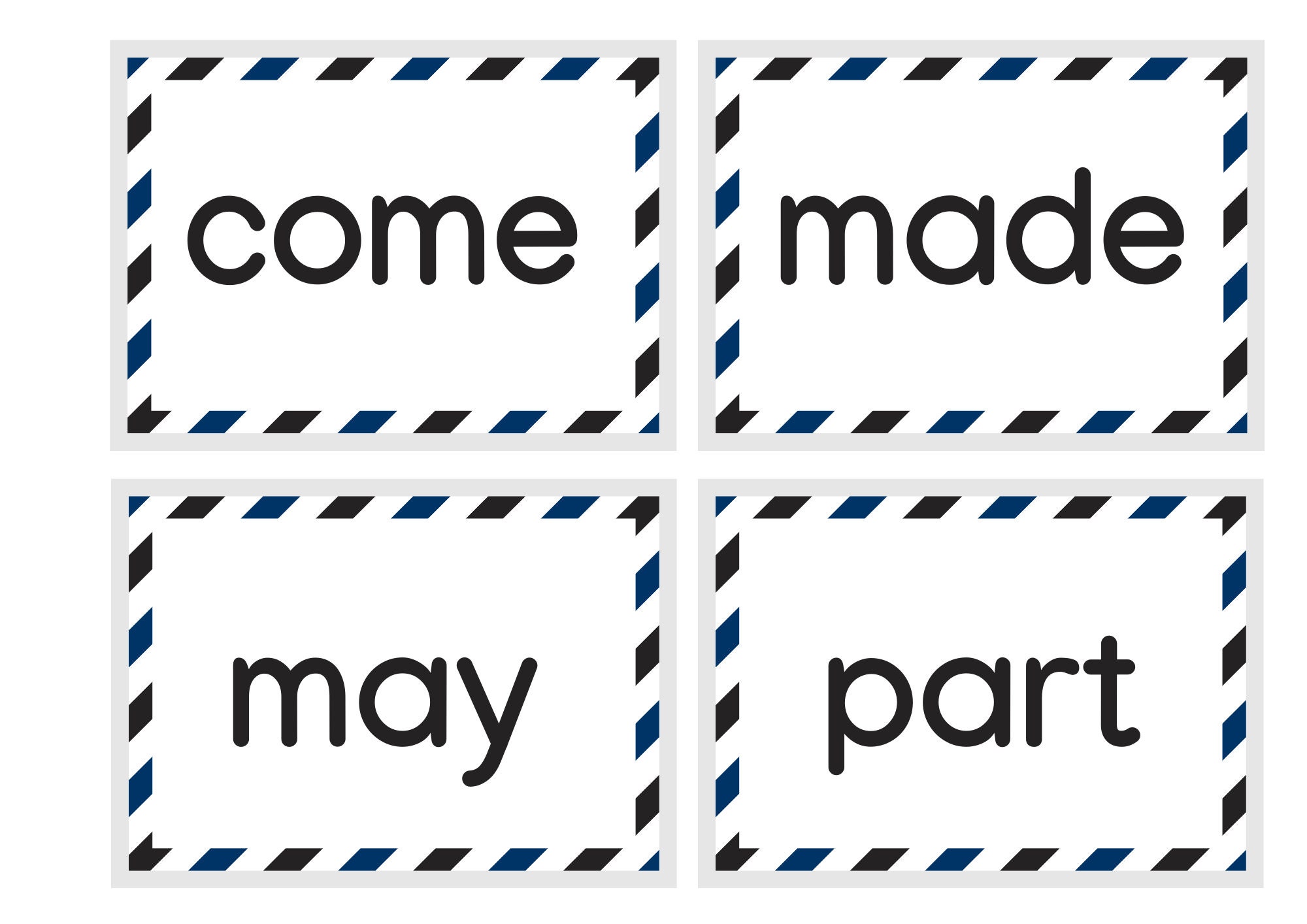 100 Fry Sight Words, Flash Cards, High Frequency Words, Sight Word List ...