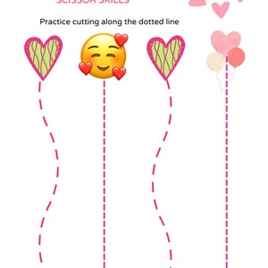 Cutting Practice Worksheet. Scissor Practice, Cuting Practice, Cut ...