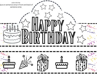 Bee Paper Crown Printable - Etsy