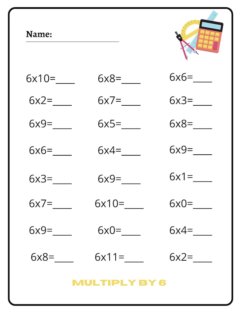 Multiplication Worksheets 1-12 , Multiply Pages, 12 Math Pages ...