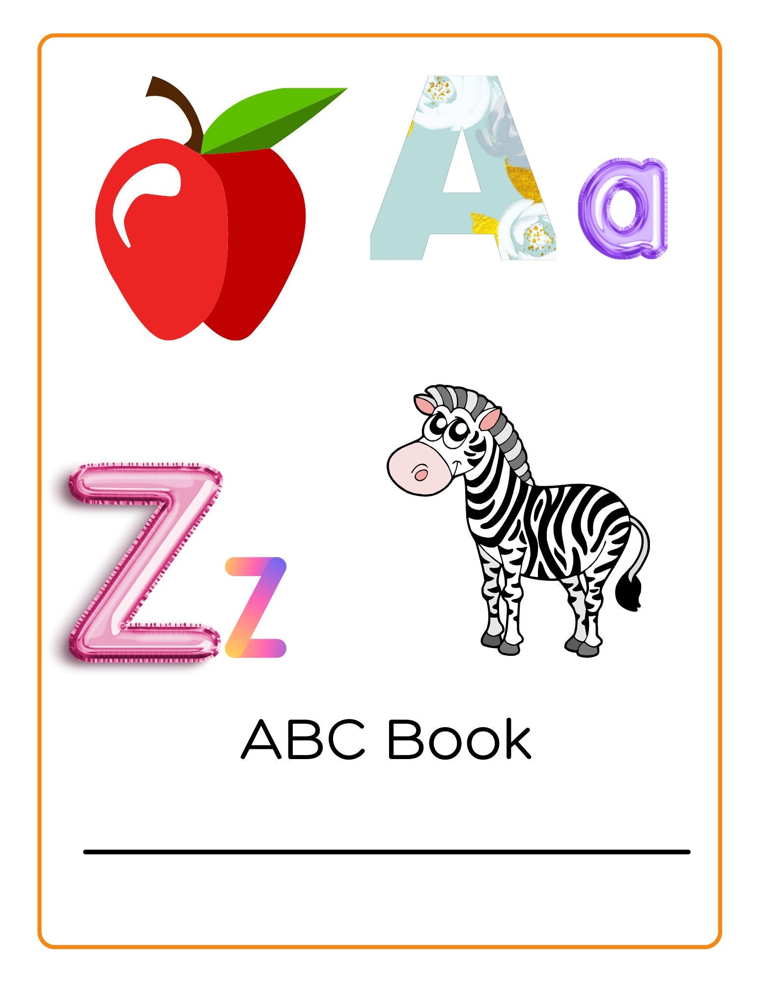 A - Z Handwriting Practice, Homeschool Learning, Elementary Writing ...