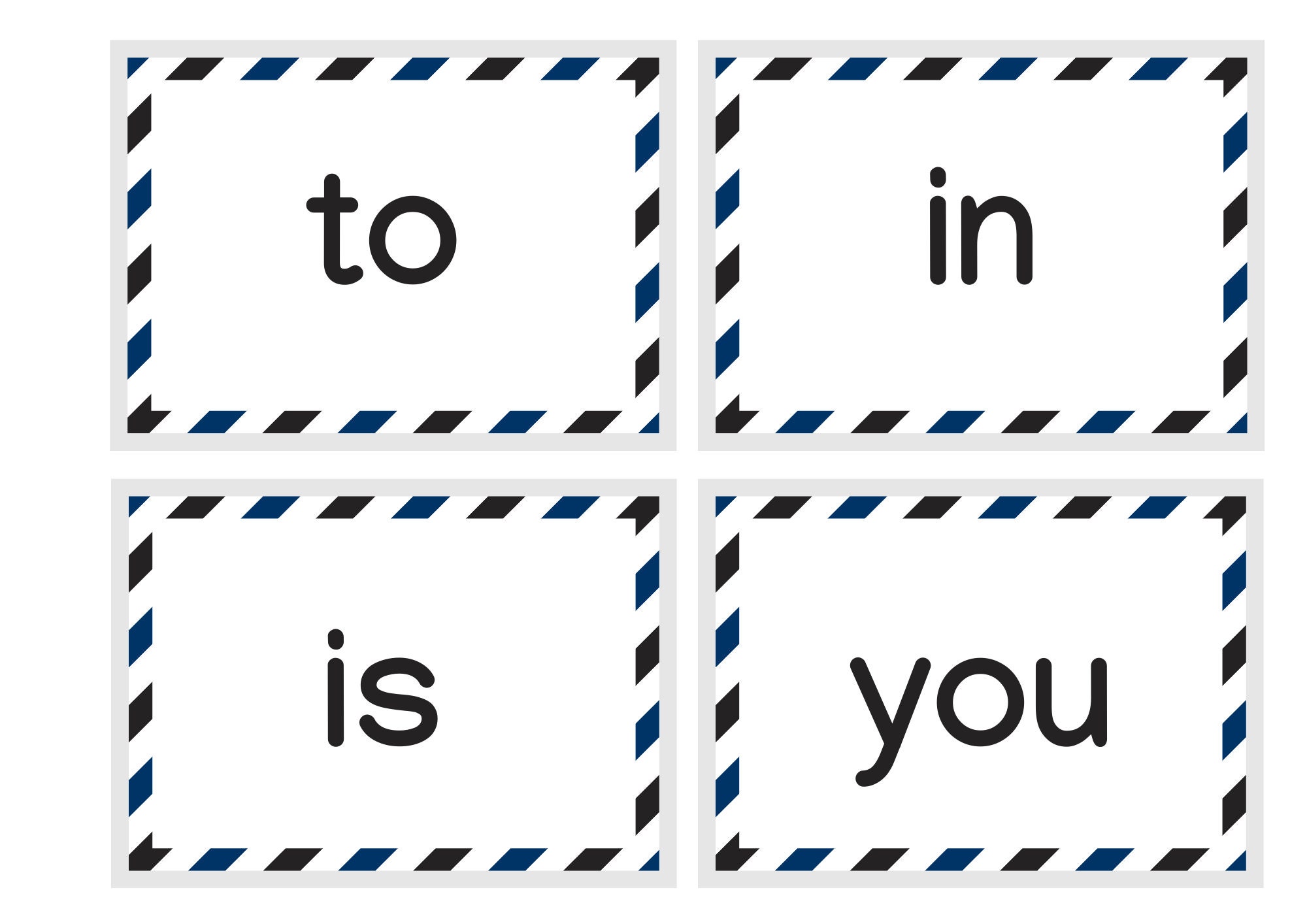 100 Fry Sight Words, Flash Cards, High Frequency Words, Sight Word List ...