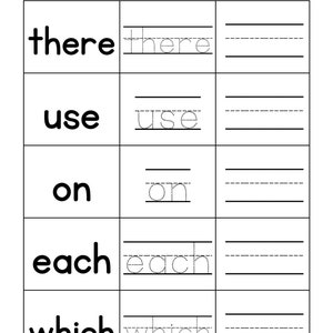 100 Printable Fry Hundred Sight Words, Kindergarten Sight Word, First ...