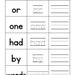 100 Printable Fry Hundred Sight Words, Kindergarten Sight Word, First ...