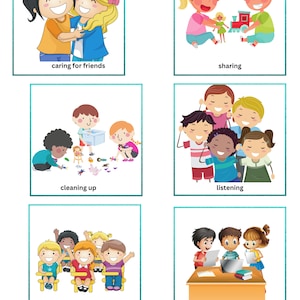 Classroom Rules \ Behavior Sort \ Good and Bad Choices \ Positive and ...