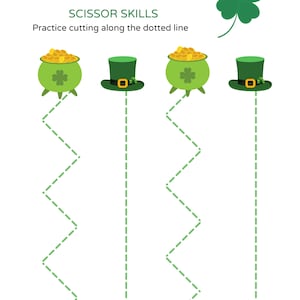 Cutting Practice Worksheet. Scissor Practice, Cuting Practice, Cut ...