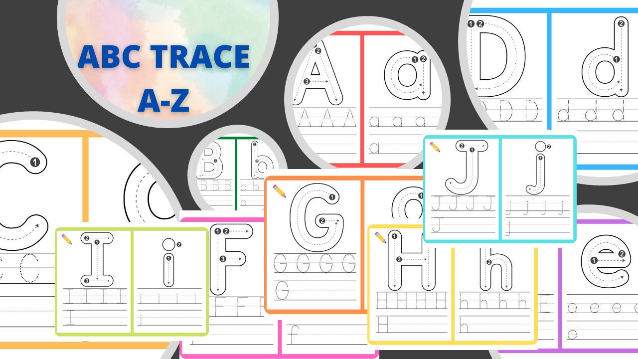 Handwriting Practice Bundle Printable Handwriting Worksheets - Etsy