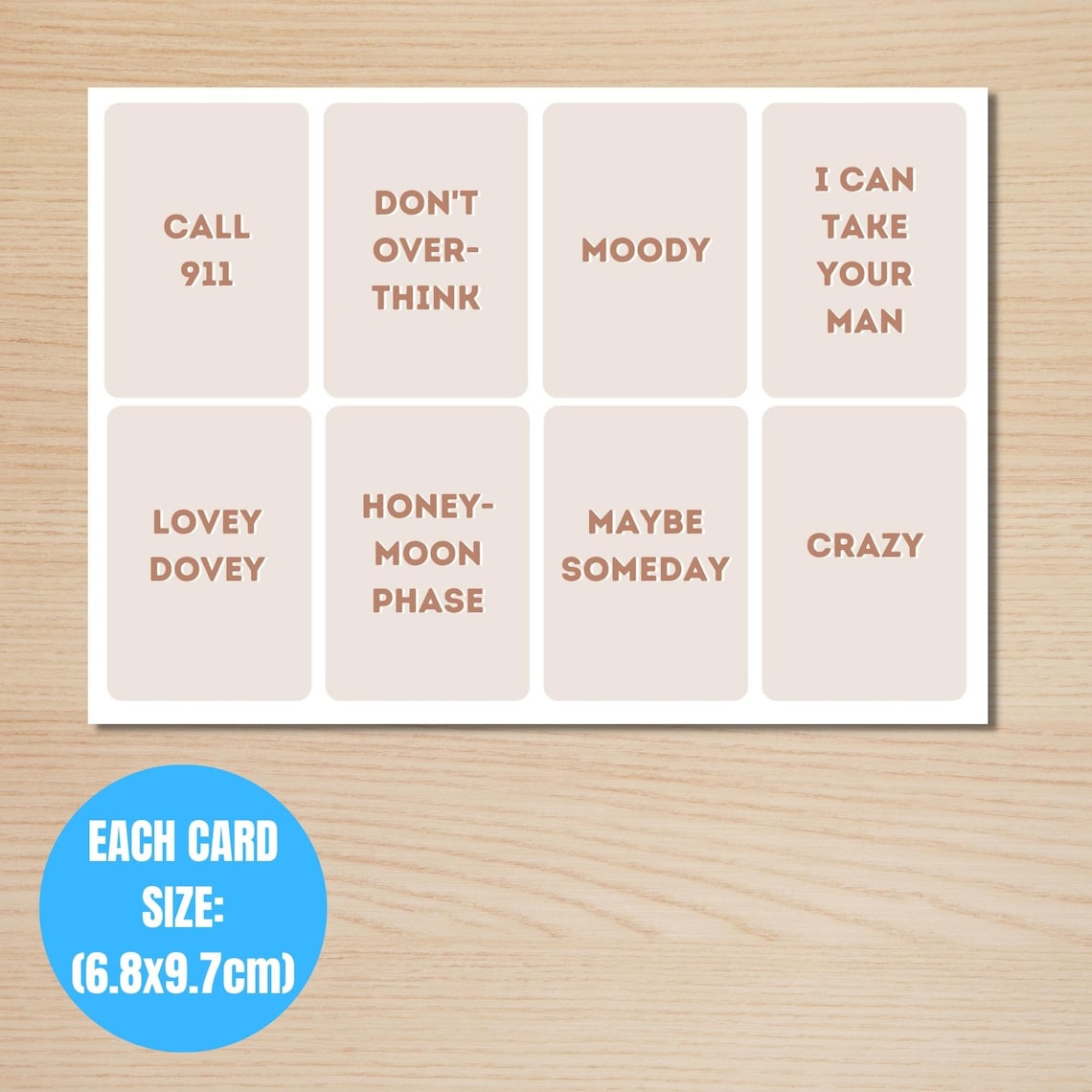 56 Printable Mini Oracle Card Deck, Sassy Oracle Card, Message Oracle ...