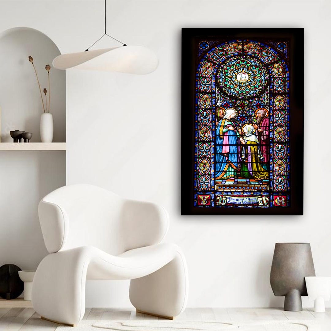 Faithful Jesus Canvas Wall Art - Christian Religious Home Decor, High ...