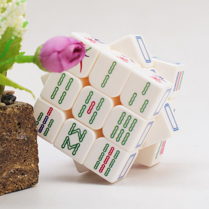 Creative Third-order Mahjong Cube, Suitable for Beginners, Quick Twist ...