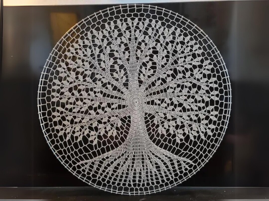 Tree of Life Crochet Pattern, Mandala Wall Hanging, PDF Pattern ...