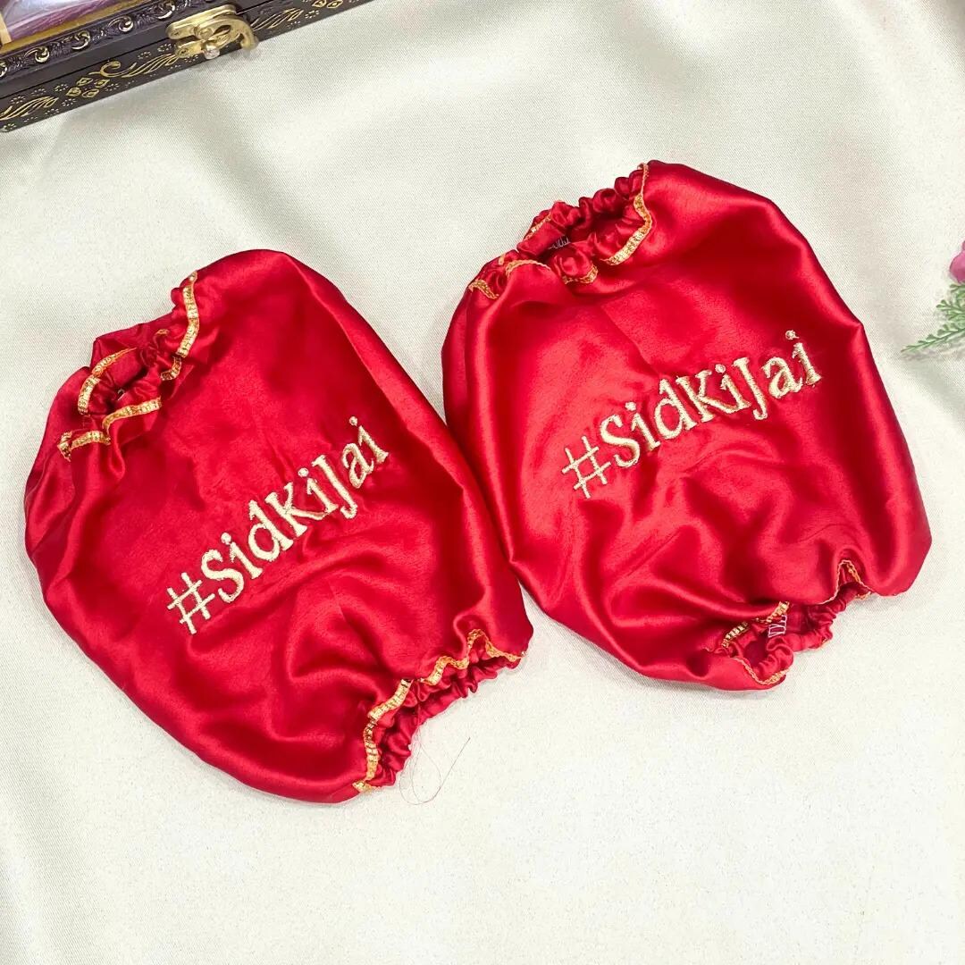 Customizable Crimson Red Chooda Cover - Etsy