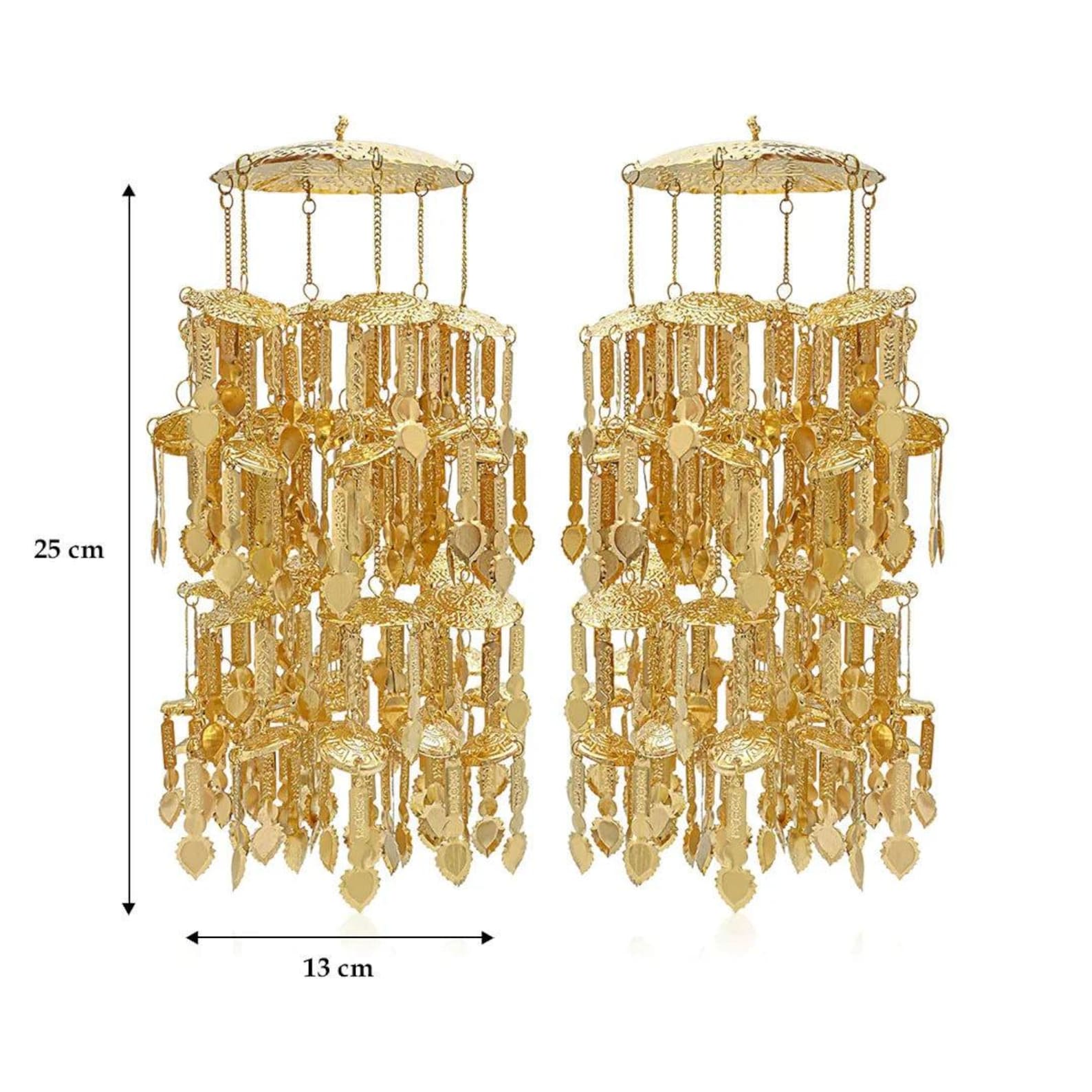 Golden Traditional Heavy Ceremonial Kaleera - Etsy