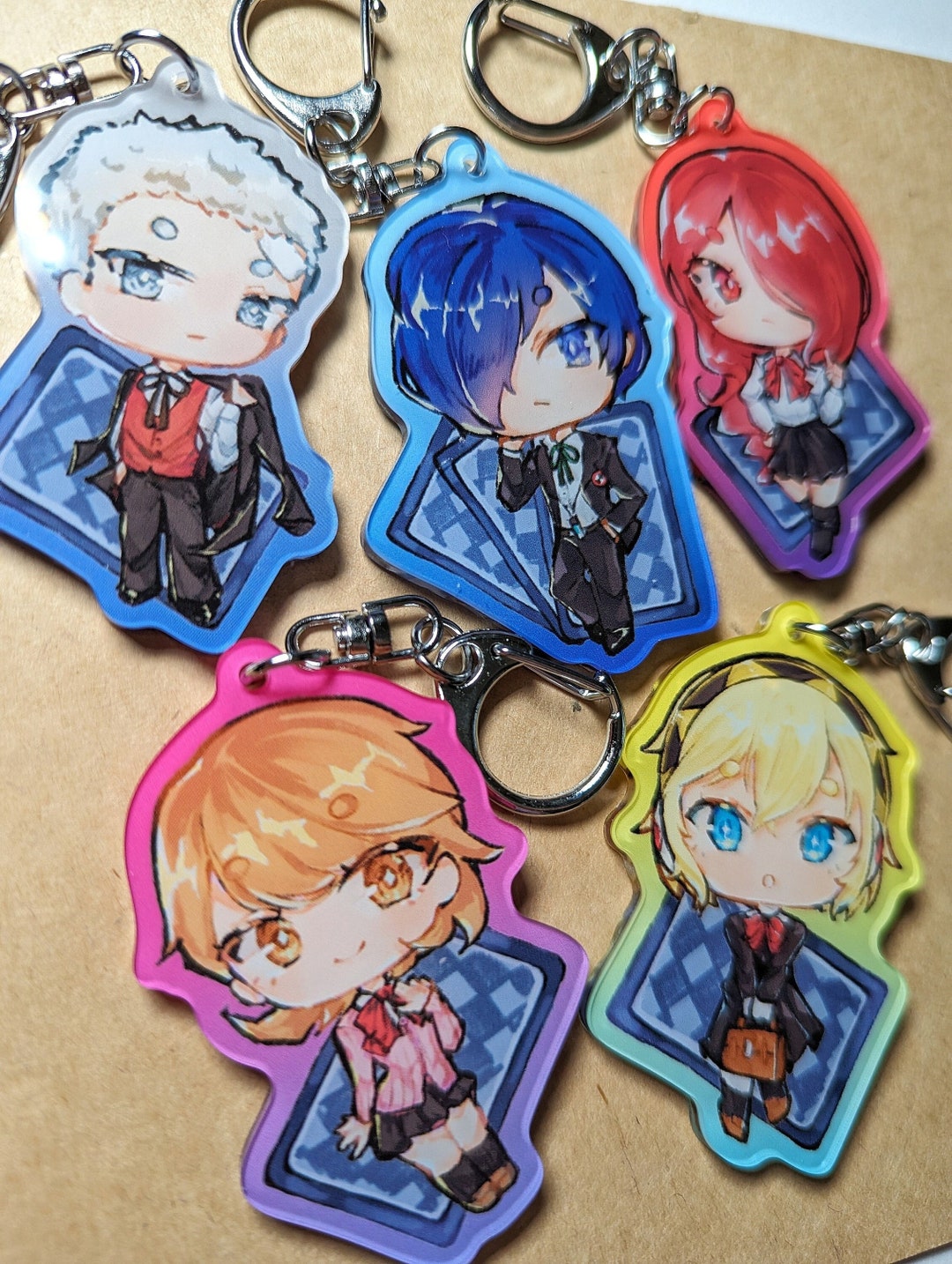 Persona 3 Reload Ripple Acrylic Keychains - Etsy