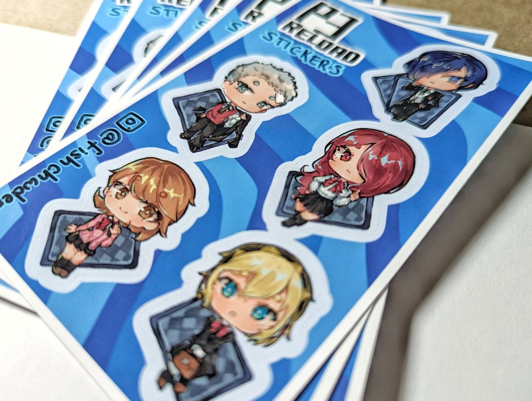 Persona 3 Reload Vinyl Kiss-cut Sticker Sheet - Etsy