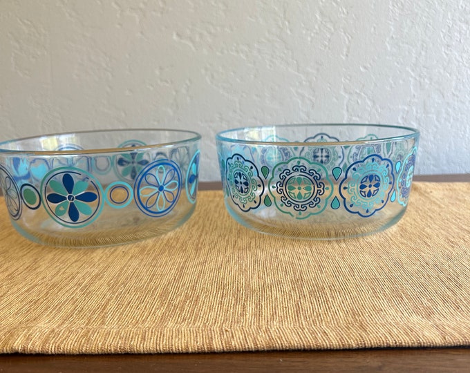 Vintage Pyrex Glass Bowls - Etsy