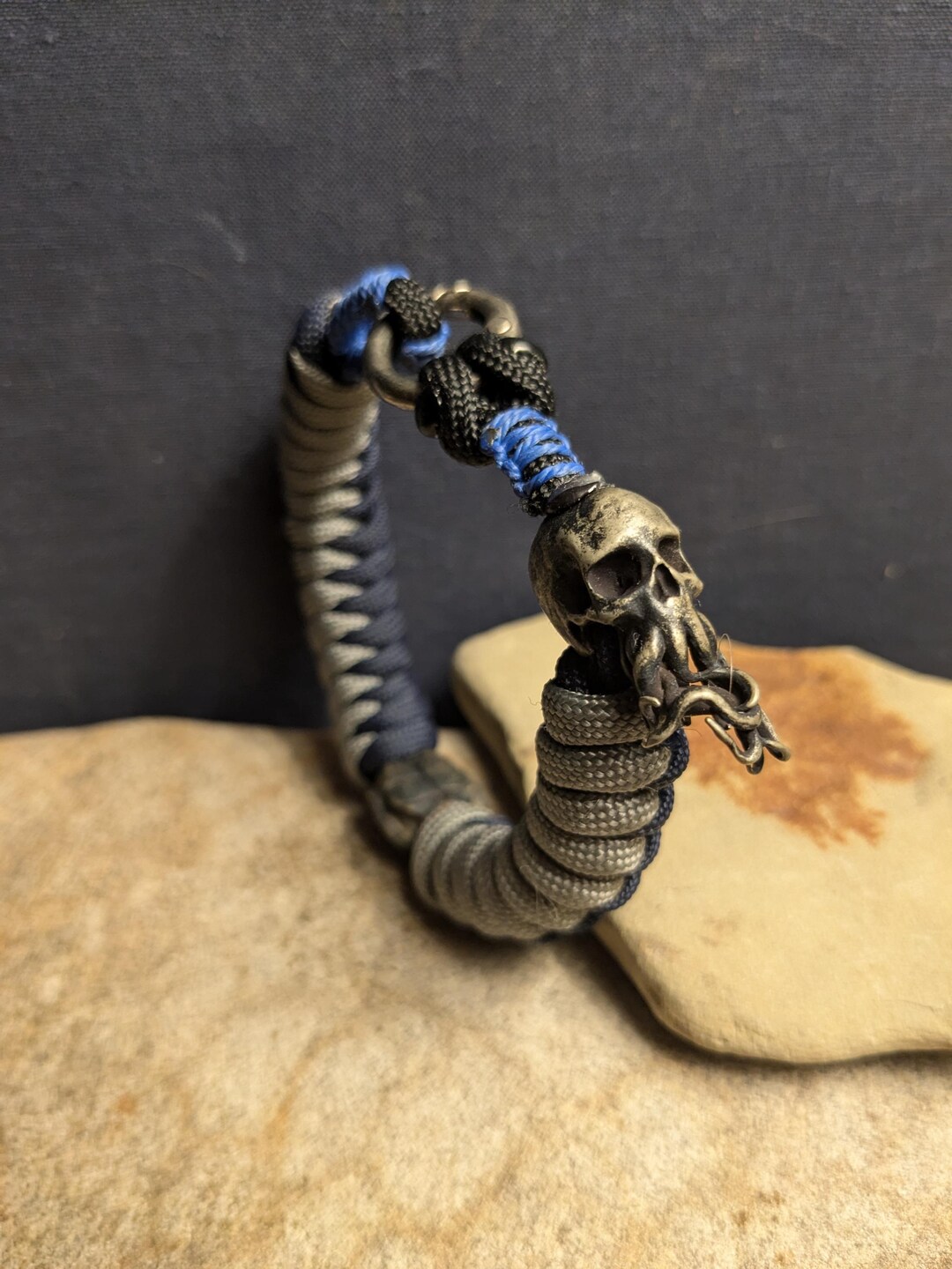 Premium Cursed Ship Wreck Paracord Bracelet, Snake Knot, Key Ring and ...