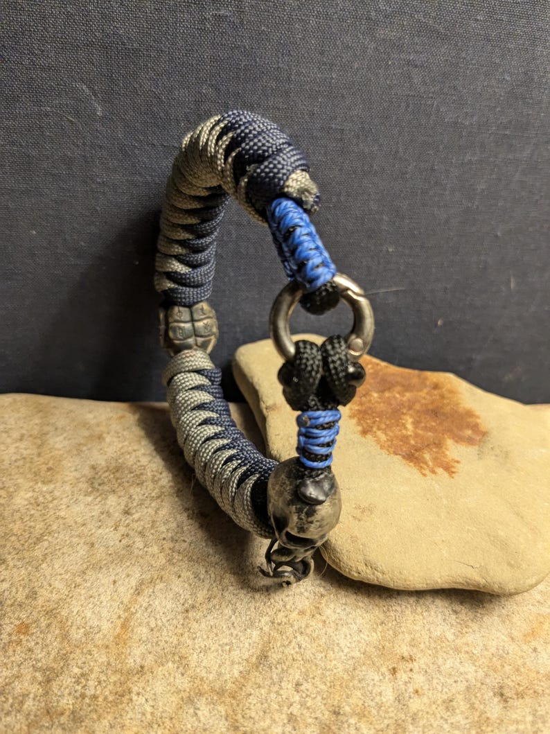Premium Cursed Ship Wreck Paracord Bracelet, Snake Knot, Key Ring and ...