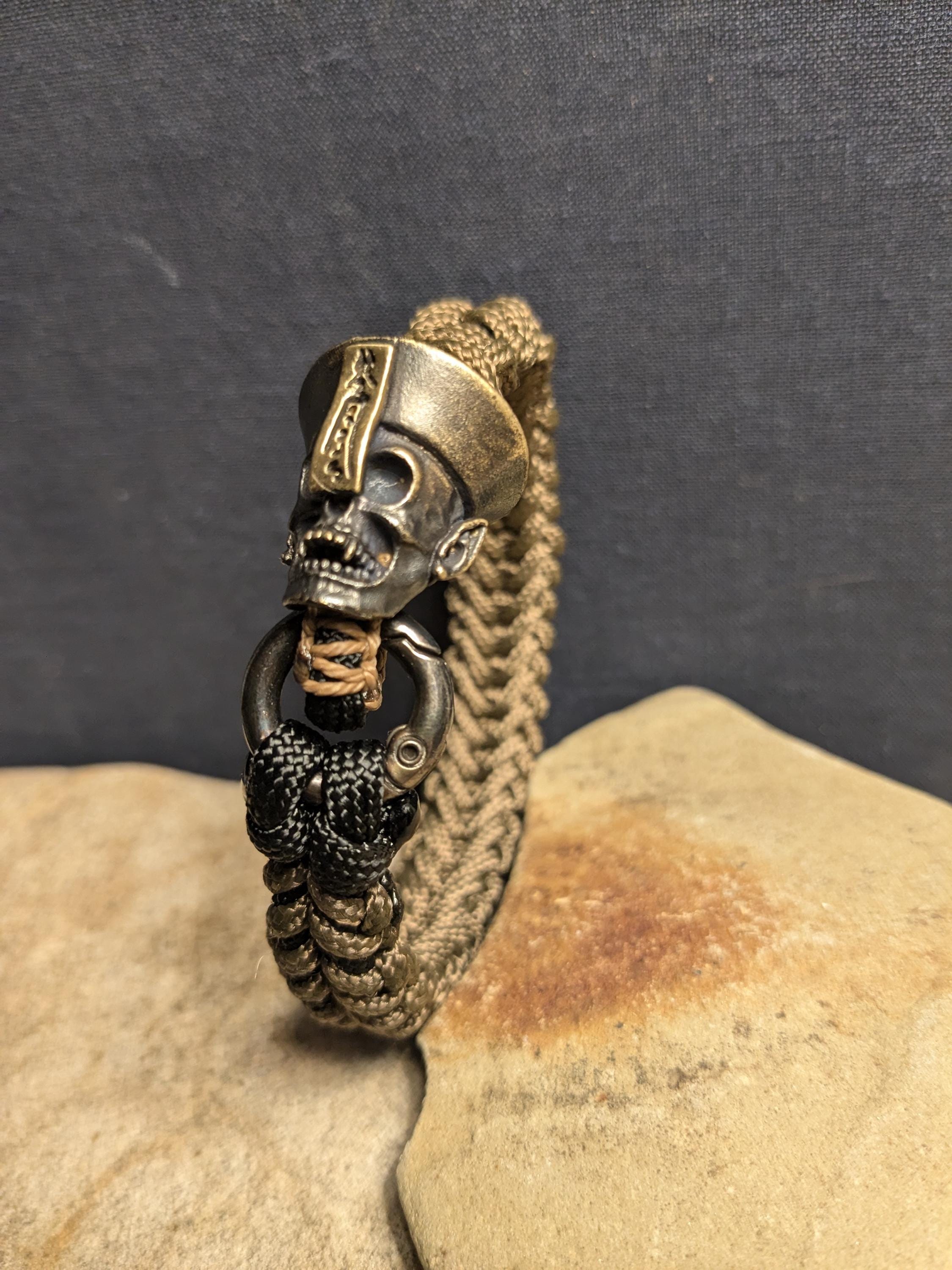 Premium Japanese Cursed Talisman Paracord Bracelet, Sanctified Ninja ...