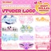 Custom Amazing Chibi Vtuber Logo | Kawaii Logo | Streamer Logo | Cute ...