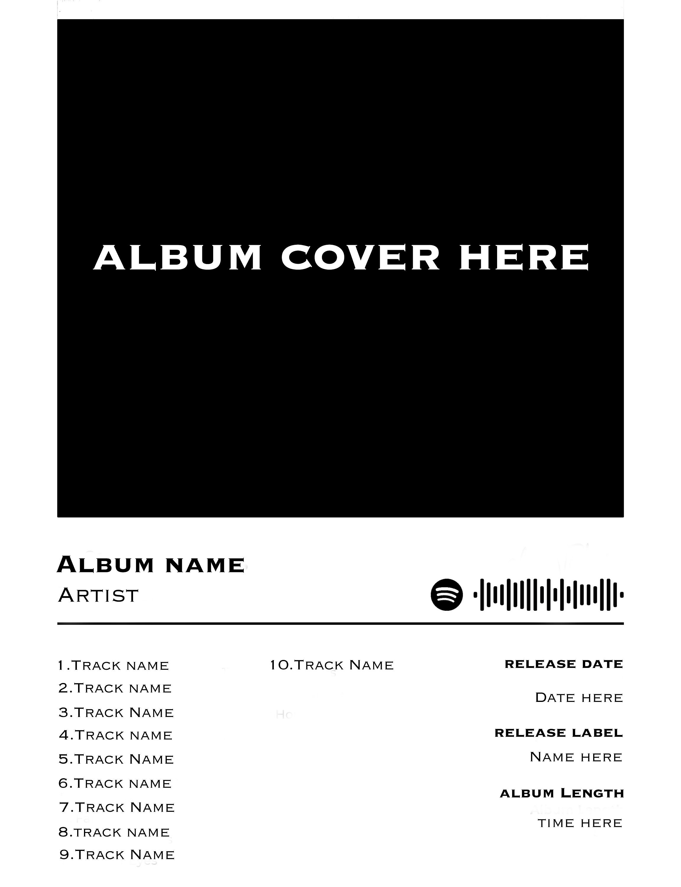 Album Cover Posters - Etsy