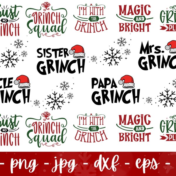 Grinch Svg - Etsy