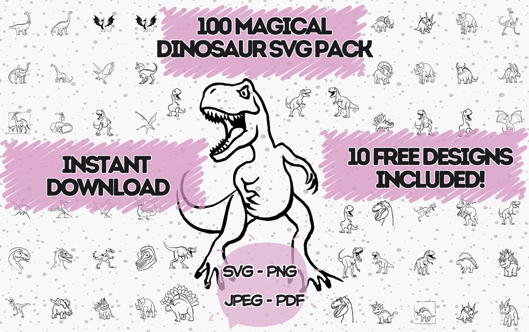 Dinosaur SVG Bundle Dinosaur PNG Bundle Dinosaur Mug Dinosaur ...