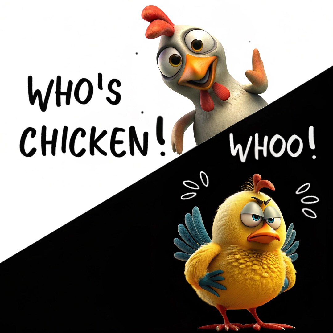 Funny Chicken PNG, Cute Chicken PNG Sublimation, Forty Crazy Chickens ...